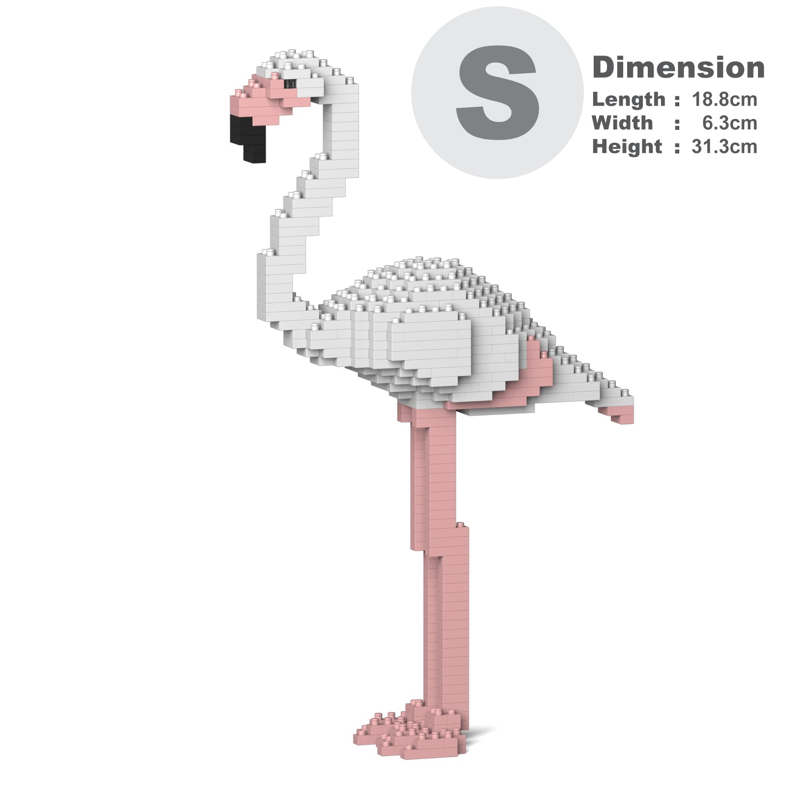 Flamingo 01-M01 - JEKCA Hong Kong Building Blocks